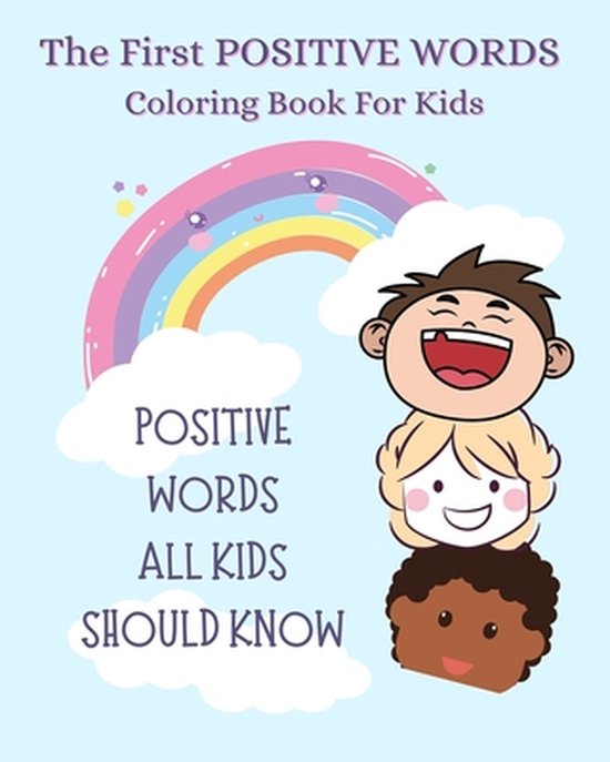 The First Positive Words Every Kids Should Know Coloring Book, David ...
