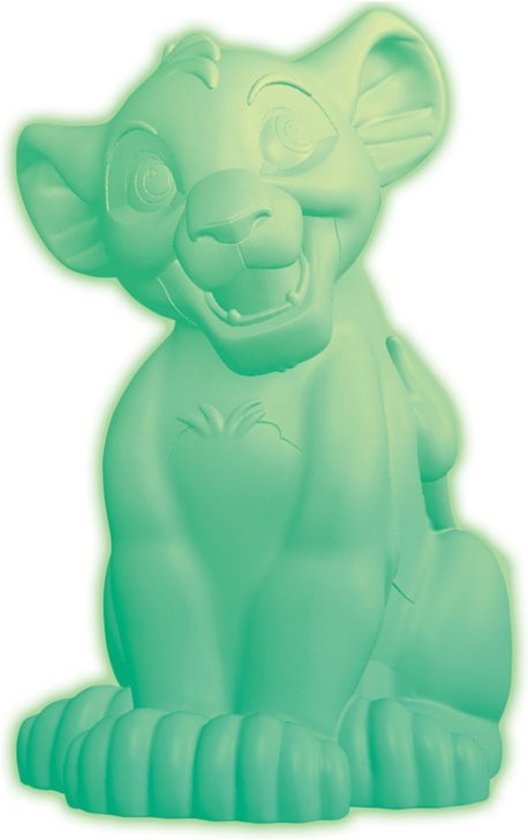 Disney Lion King Simba LED Nachtlamp Multi-Color 20 cm | Disney Lion ...
