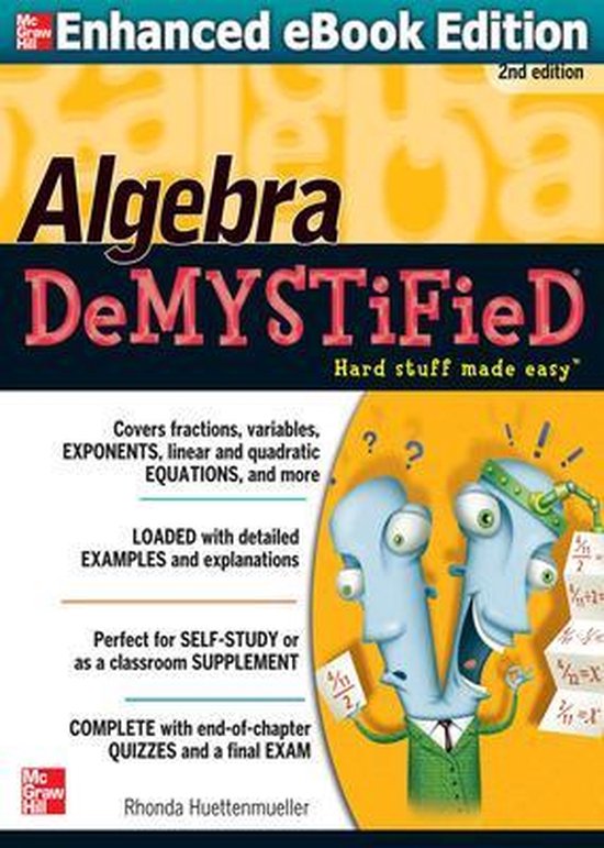 Algebra DeMYSTiFieD, Second Edition | 9780071743617 | Rhonda ...