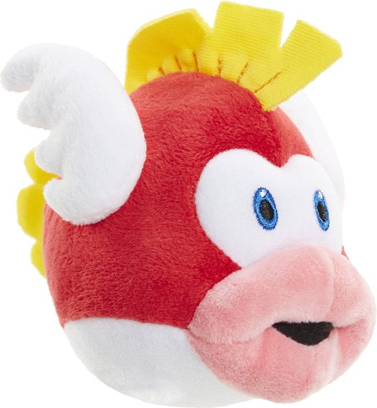 Cheep Cheep Vis Pluche Knuffel 25 cm | Mario Luigi Nintendo Plush Toy ...