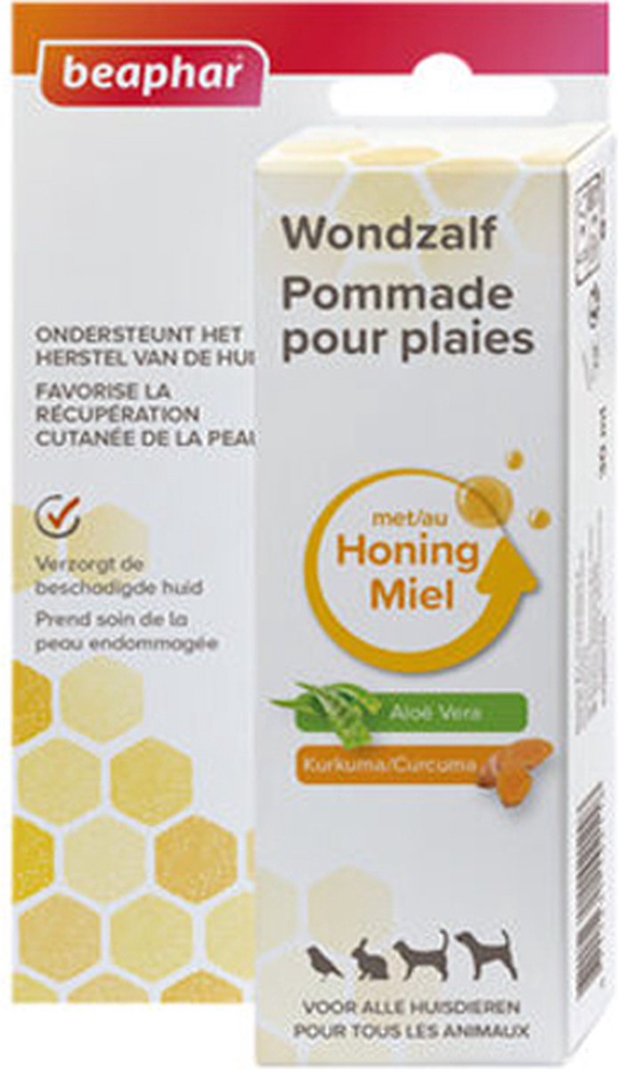 Beaphar Wondzalf - Hond, Kat en Knaagdier - Zalf - 30 gr | bol.com