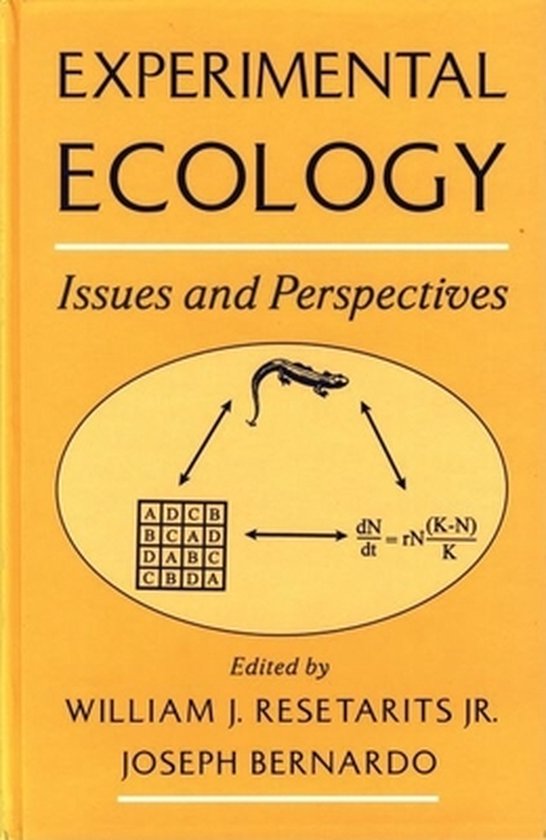 Experimental Ecology, Resetarits | 9780195102413 | Boeken | bol