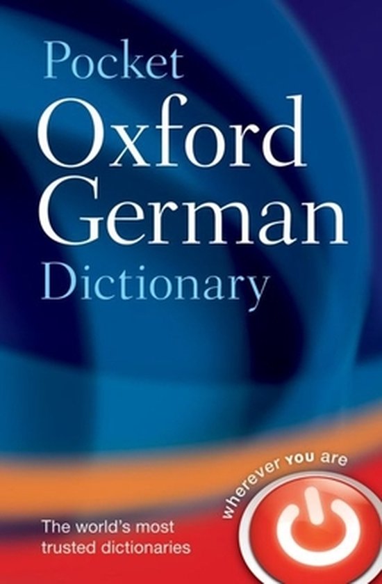 Pocket Oxford German Dictionary, Oxford Dictionaries | 9780199560769 ...