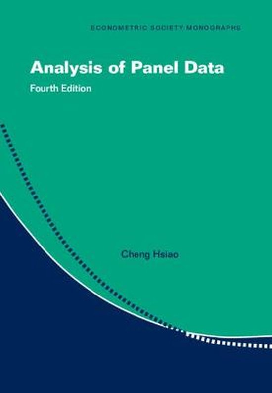 Econometric Society Monographs- Analysis of Panel Data | 9781009060752 | Cheng Hsiao |... | bol.com