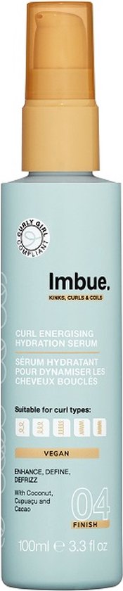 IMBUE. - Curl Energising Hydration Serum - 100ml | bol