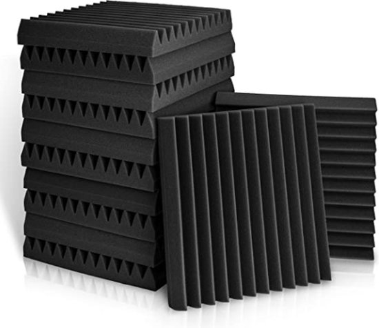 YourSilence - Isolatieplaten - 30x30x5cm - 12 stuks - GeluidsPanelen ...