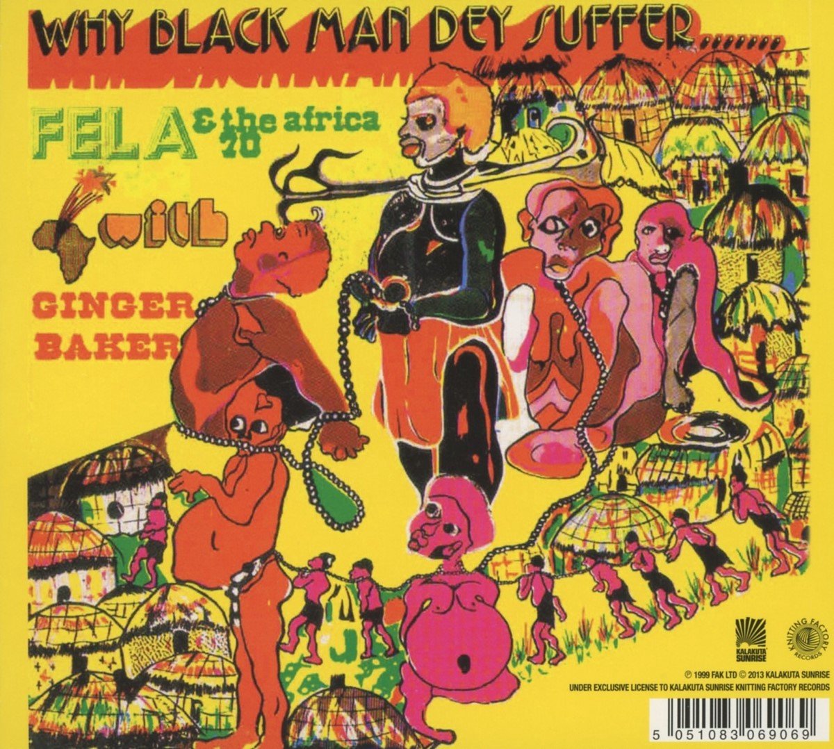 Fela Kuti - Alagbon Close / Why Black Man Dey S (CD), Fela Kuti | CD ...