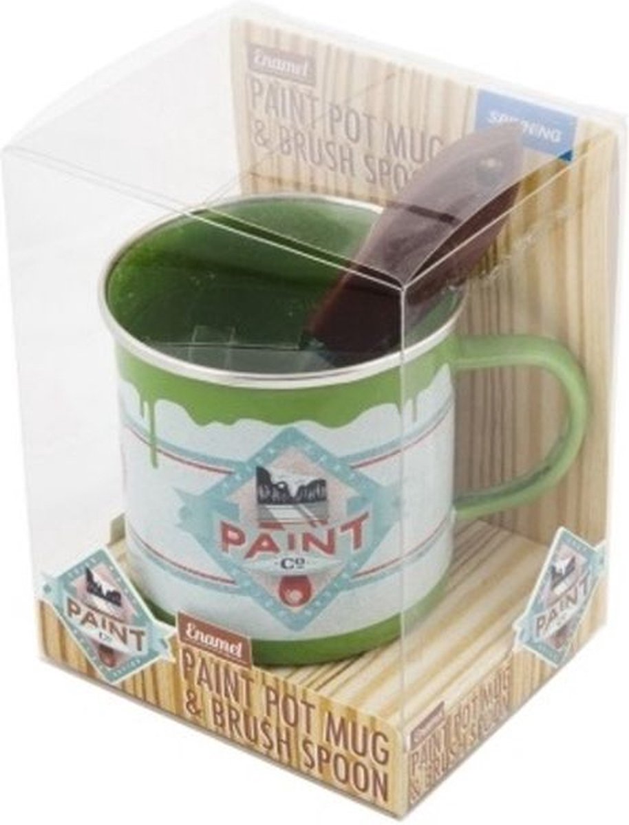 Emaille mok blik verf | bol.com