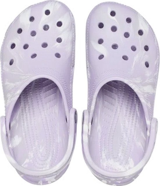 Crocs Classic Klomp Marbled Lavender Multi | bol