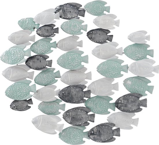 Wandobject school vissen | bol.com