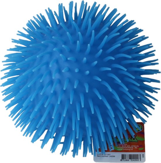 Fluffy Bal Blauw 23cm | bol