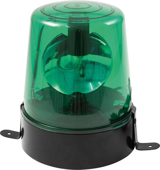 EUROLITE zwaailamp - Zwaailicht - LED DE-1 groen | bol