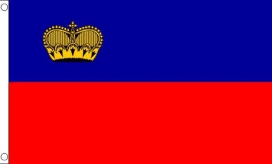 Senvi Printwear - Flag Liechtenstein- Grote Liechtenstein vlag - Gemaakt Van 100%... | bol.com