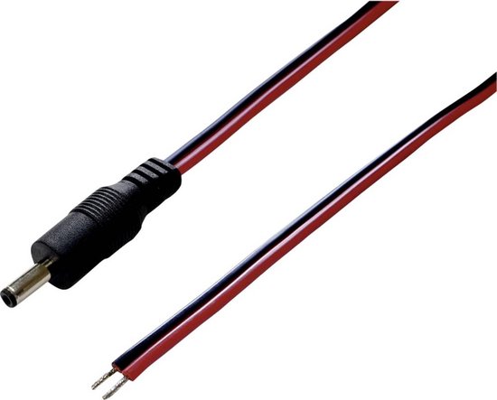 Câble de raccordement basse tension TRU COMPONENTS Fiche basse tension ...