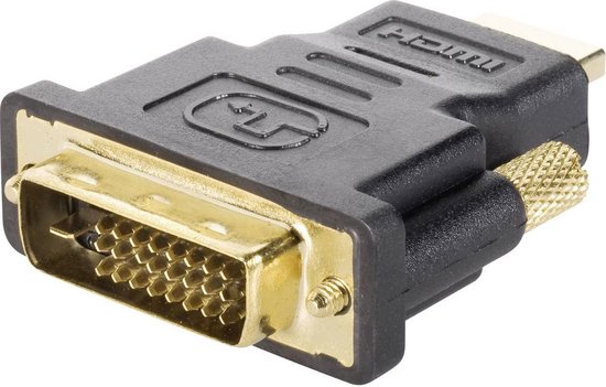 Renkforce RF-4233372 HDMI / DVI Adapter [1x HDMI-stekker - 1x DVI ...