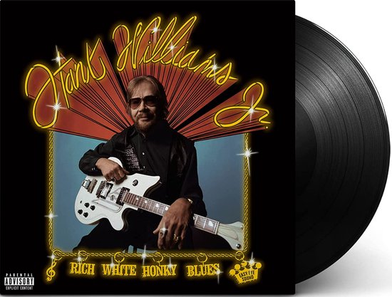 Hank Williams Jr. - Rich White Honky Blues (LP), Hank Williams Jr ...