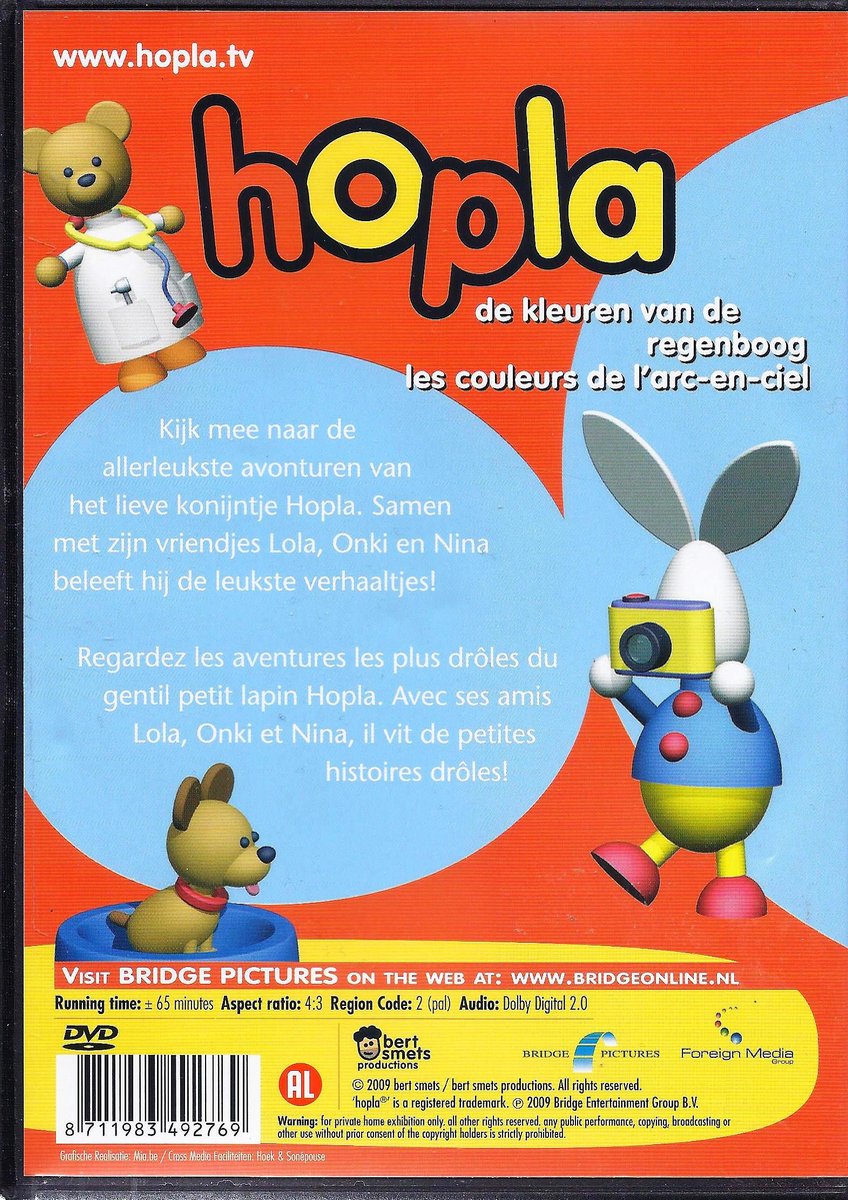 Hopla - De Kleuren Van De Regenboog (Dvd) | Dvd's | bol.com