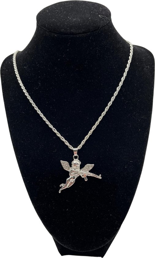 Cupido with AK-47, Cupido, Kalashnikov, Cupid, Gangsta, Metaal ...