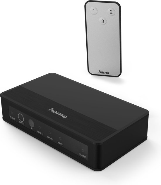 Hama 4K-HDMI™-splitter 3x1 | bol