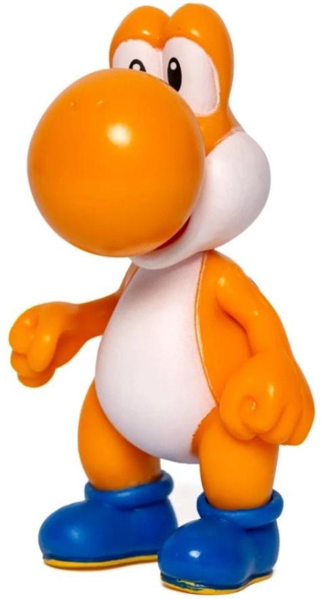 Super Mario Mini Action Figure - Orange Yoshi | bol