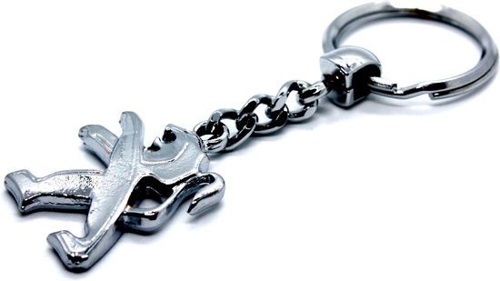 Peugeot Sleutelhanger Metalen | Peugeot Logo | Keychain Peugeot | bol.com