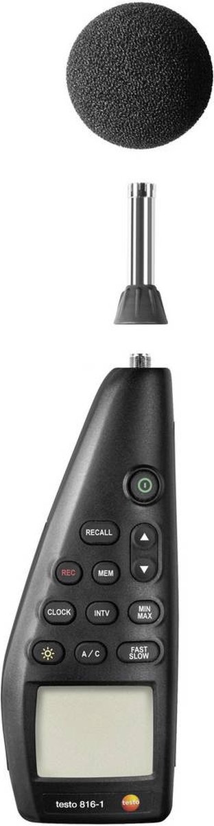testo 816-1 Decibelmeter Datalogger 30 - 130 dB 20 Hz - 8000 Hz | bol