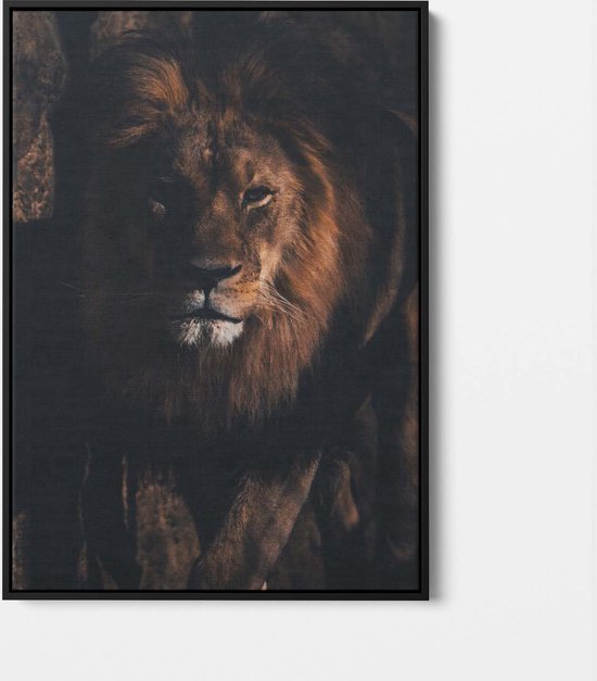 Leeuw PortretDieren Leeuw | 40x60 cm | Dieren Leeuw | Canvas schilderij ... Leeuw PortretDieren Leeuw | 40x60 cm | Dieren Leeuw | Canvas schilderij ...