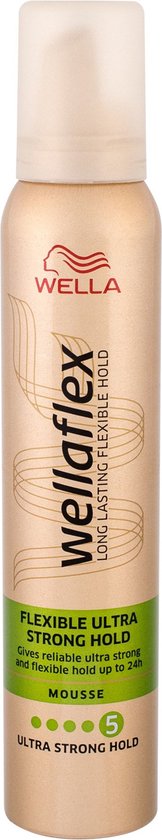 Wella Wellaflex Ultra sterke Mousse 200 ml (set van 5 stuks) | bol.com