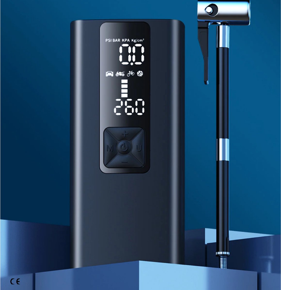 PiProducts Bandenpomp -Draagbare Compressor Bandenpomp ...