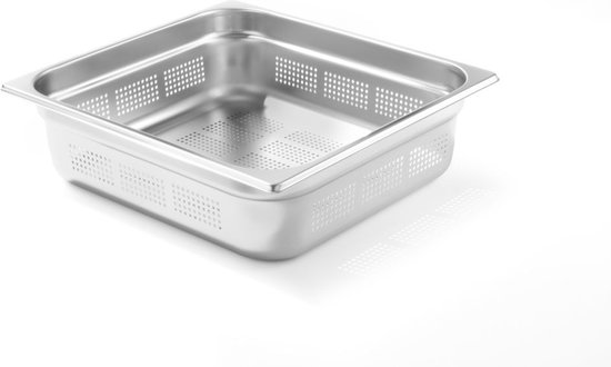 Gastronormbak Profi Line 2/3 geperforeerd 100mm | bol.com
