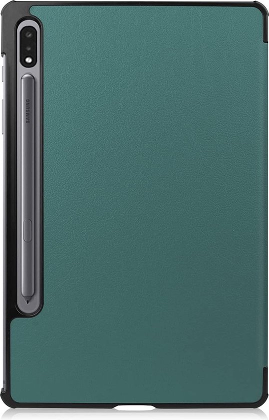 Samsung Tab S8 Plus Cover Book Case Smart Cover Vert Foncé - Samsung ...