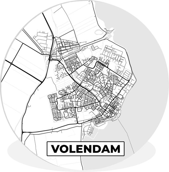 Wall Circle - Wall Circle Indoor - Map - Volendam - Map - City Map ...