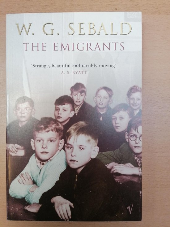 Emigrants, W. G. Sebald | 9780099448884 | Boeken | bol