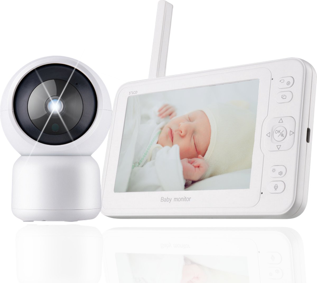 Beabs Babyfoon - Babyfoon Met Camera - Babyfoon met Monitor - Babyfoons ...