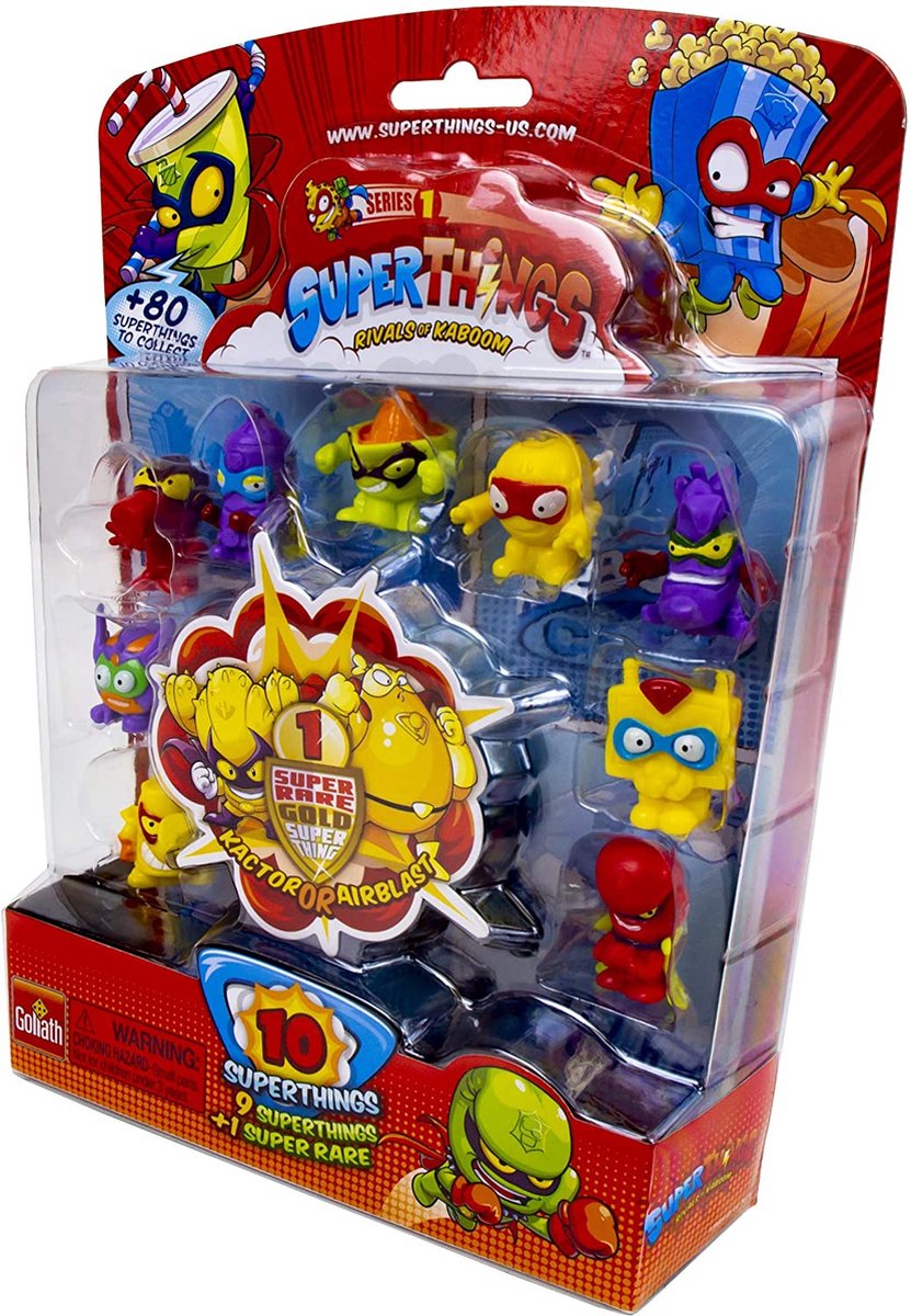 Superthings Rivals of Kaboom - Series 1 - 9 Superthings +1 Super rare ...