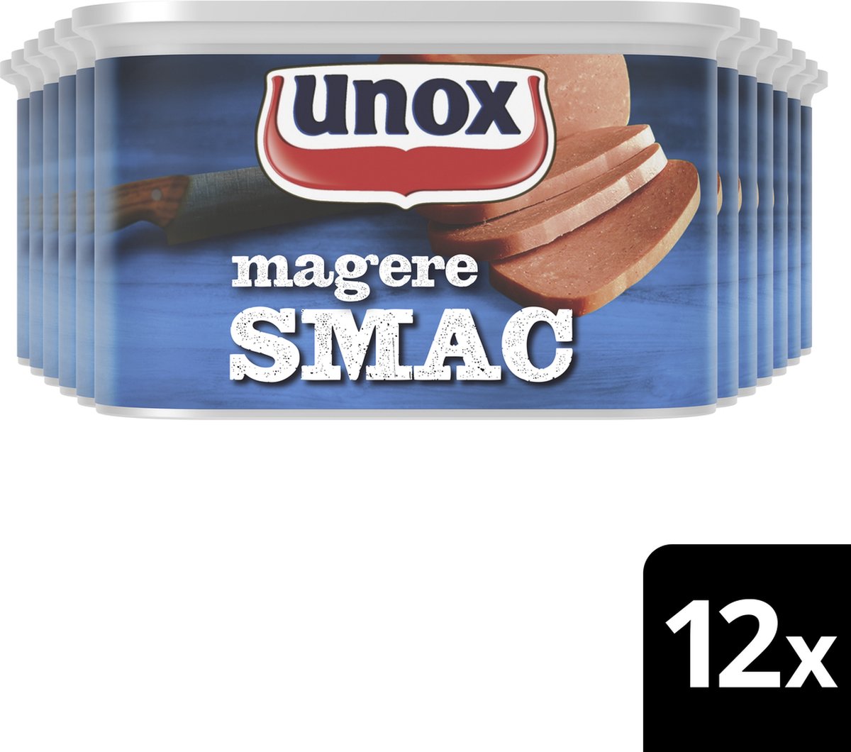 Unox Worst smac mager - 12 x 250 g - voordeelverpakking | bol