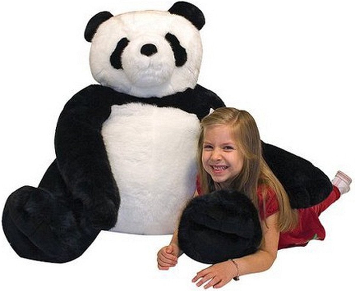 Grote pluche panda knuffel | bol.com