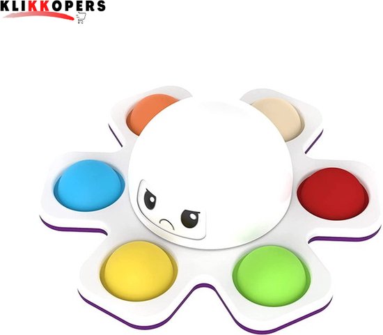 3 pièces - 3 couleurs - Mood Spinner - Pop It Spinner - Fidget Spinner ...