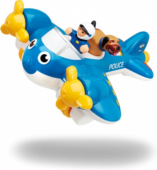 WOW Toys Police Plane Pete - Vliegtuig | bol.com