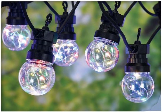 Oneiro’s Luxe Feestverlichting 10 multicolor-lamps - 50 LED's - 5cm ...