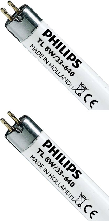 Philips - TL mini Buis 29 CM - 8W / 33-640 - Cool White - Ø 16MM - T5 ...