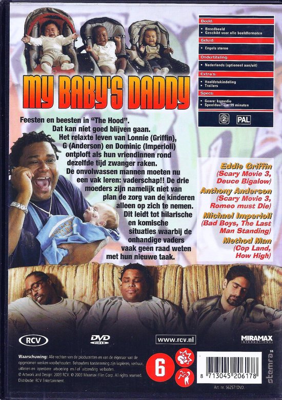 My Baby's Daddy (Dvd), Anthony Anderson | Dvd's | bol