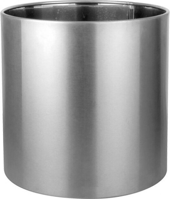 Bloempot RVS M/wielen 21l. - EMGA 553501 | bol.com