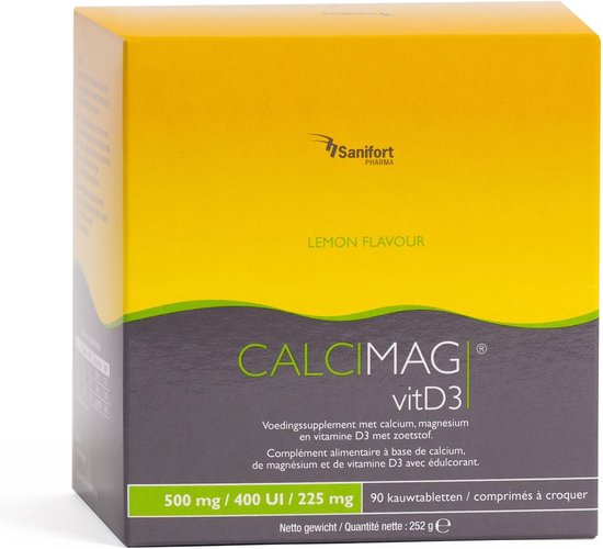 Calcimag = complete formule Calcium + Magnesium + Vitamine D3 - 90 ...