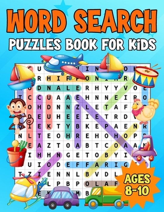 Word Search Puzzles Book For Kids: Practice Spelling, Learn Vocabulary ...