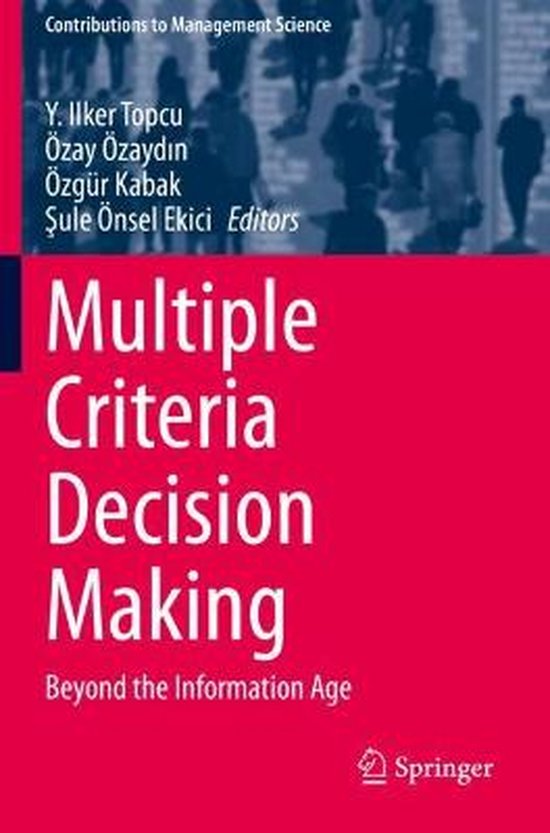 Multiple Criteria Decision Making 9783030524081 Boeken Bol