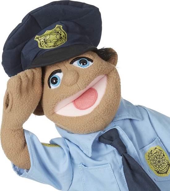 Melissa & Doug - Politie Agent - Handpop | bol