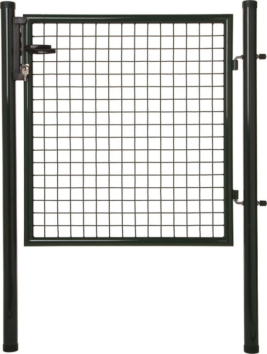 Giardino poort met slot 100x100 cm groen | bol