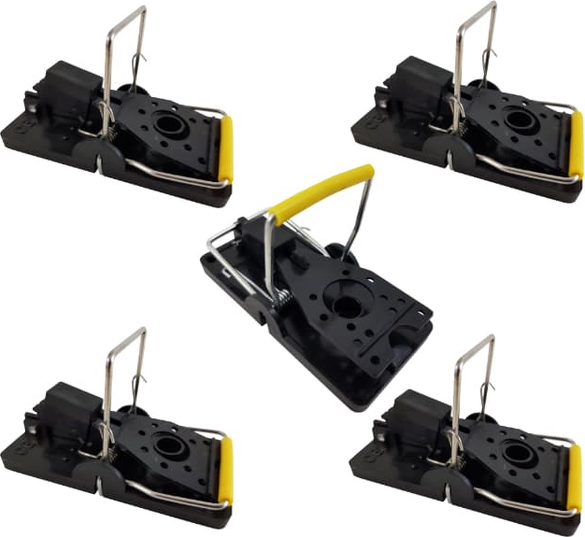 5x Professionele muizenval - muizenklem - muizen vangen met klem ...