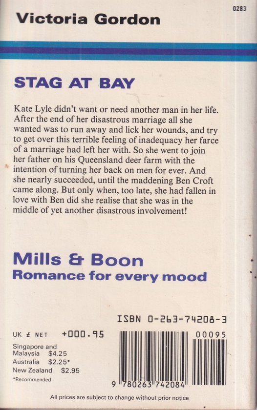 Stag At Bay, Victoria Gordon | 9780263742084 | Boeken | bol.com